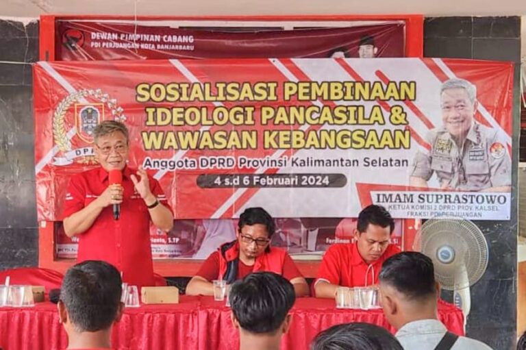 Cegah Paham Radikalisme, Imam Suprastowo Gelar Sosialisasi Ideologi Pancasila di Kota Banjarbaru ...