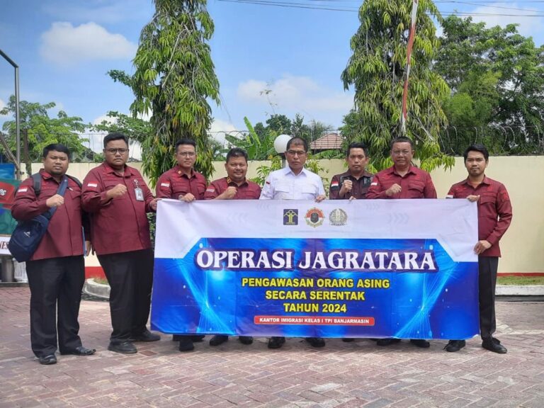 Kantor Imigrasi Kelas I TPI Banjarmasin Sukses Gelar Operasi Jagratara Tahap II Tahun 2024 ...