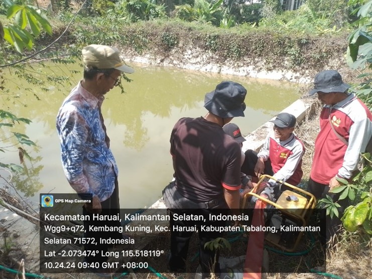 Tingkatkan Produktivitas Pertanian, Kementan Bekali Petani Tabalong Dengan Pelatihan Pompanisasi ...