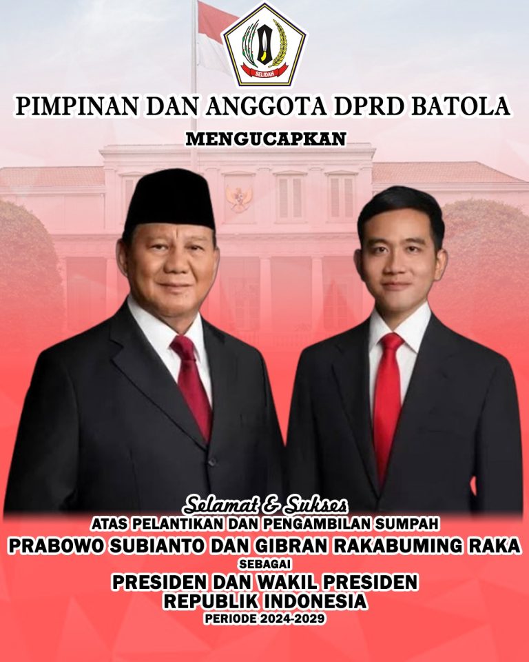 Pimpinan dan Anggota DPRD Batola Mengucapkan Selamat dan Sukses Atas ... Pimpinan dan Anggota DPRD Batola Mengucapkan Selamat dan Sukses Atas ...