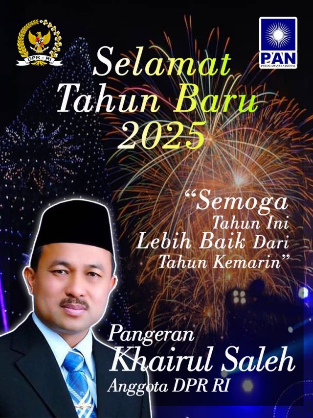 Pangeran Khairul Saleh Selamat Tahun Baru 2025 – koranbanjar.NET Pangeran Khairul Saleh Selamat Tahun Baru 2025 – koranbanjar.NET