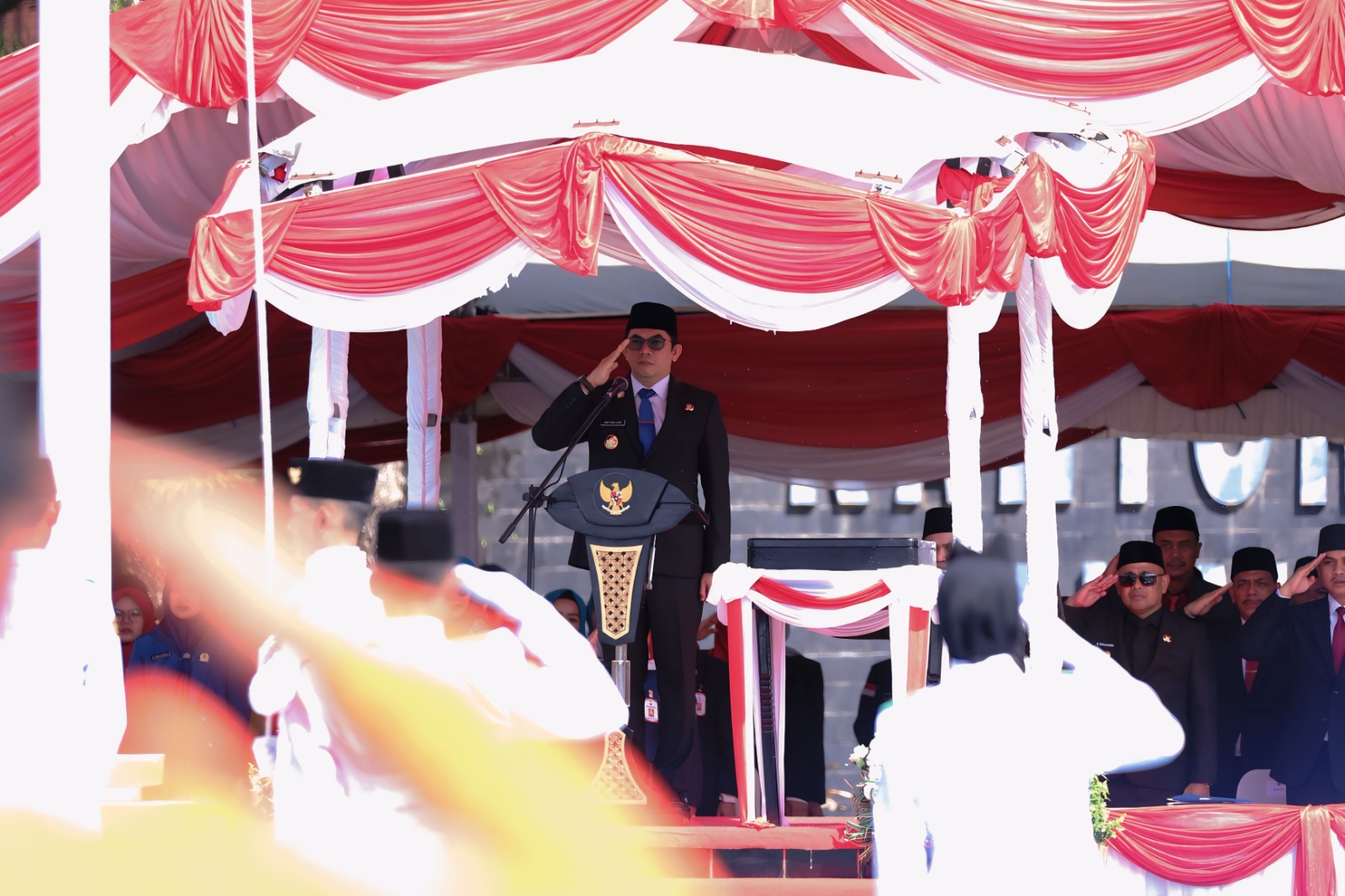 Bupati Andi Rudi Latif Pimpin Upacara Hari Lahir Pancasila: Jadikan Pancasila Inspirasi dalam ...